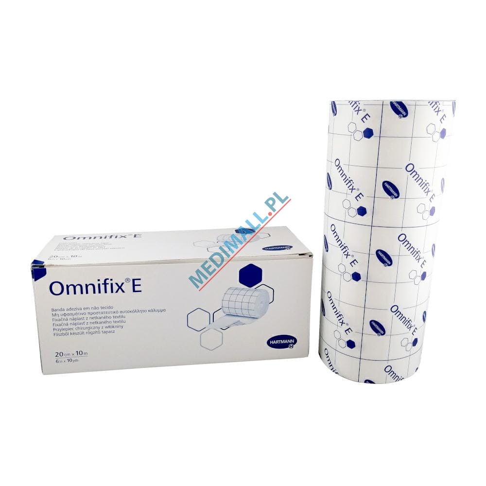 OMNIFIX E 20cm x 10m przylepiec elastyczny plaster włókninowy na rolce ...