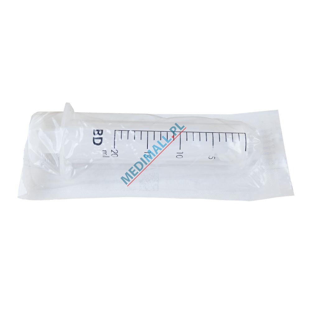 Strzykawki 2-częściowe BD Discardit 20ml Luer ref. 300296 (80 szt ...