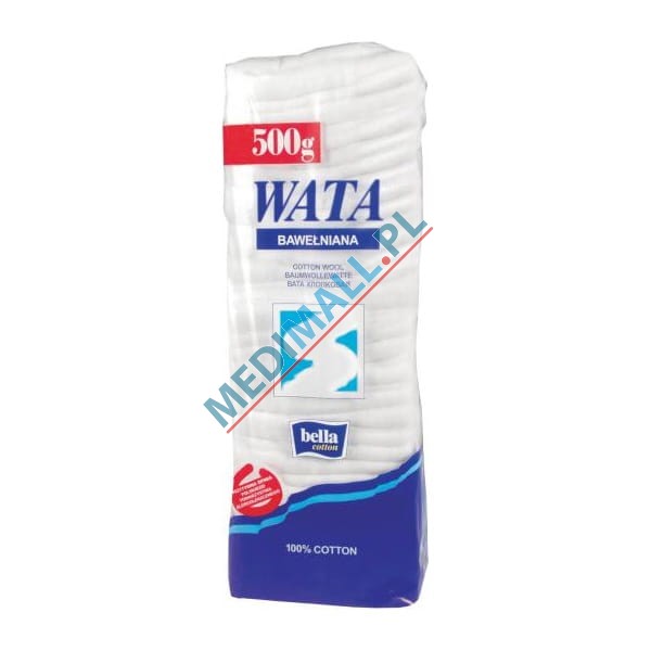 Wata bawełniana MATOPAT 100% COTTON 500g (BELLA) MEDIMALL.PL - Sklep ...