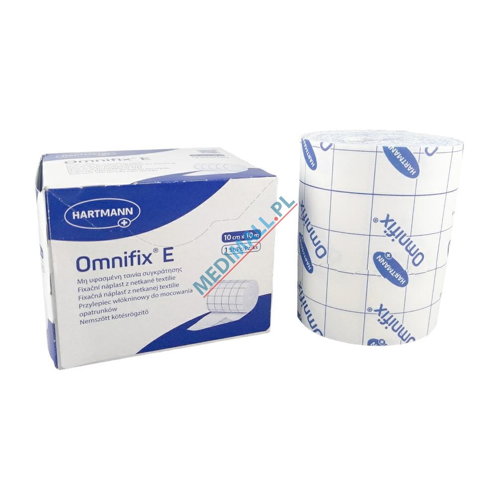 OMNIFIX E 10cm x 10m przylepiec elastyczny plaster włókninowy na rolce ...